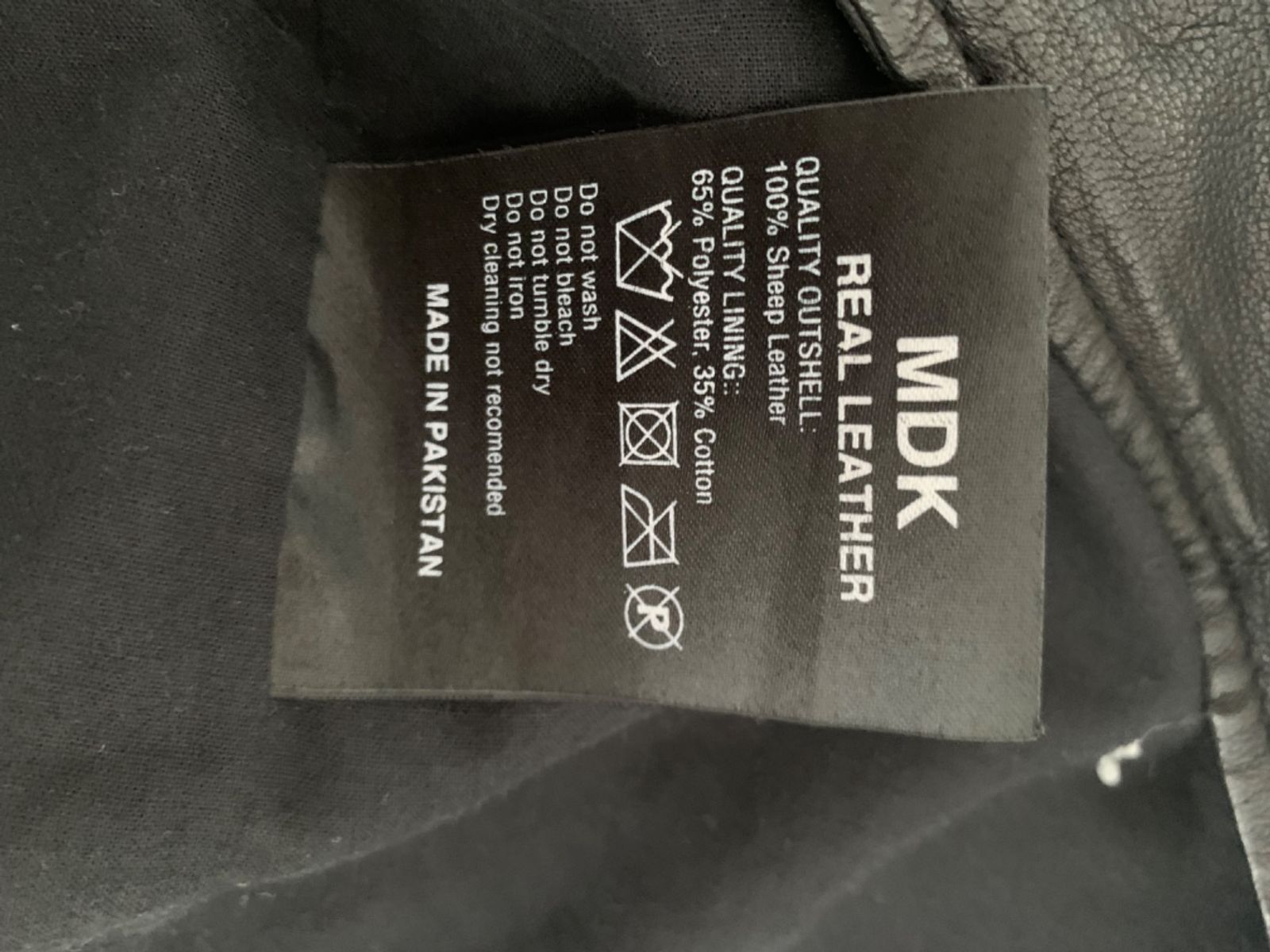 MDK Mdk Leather Jacket | Grailed