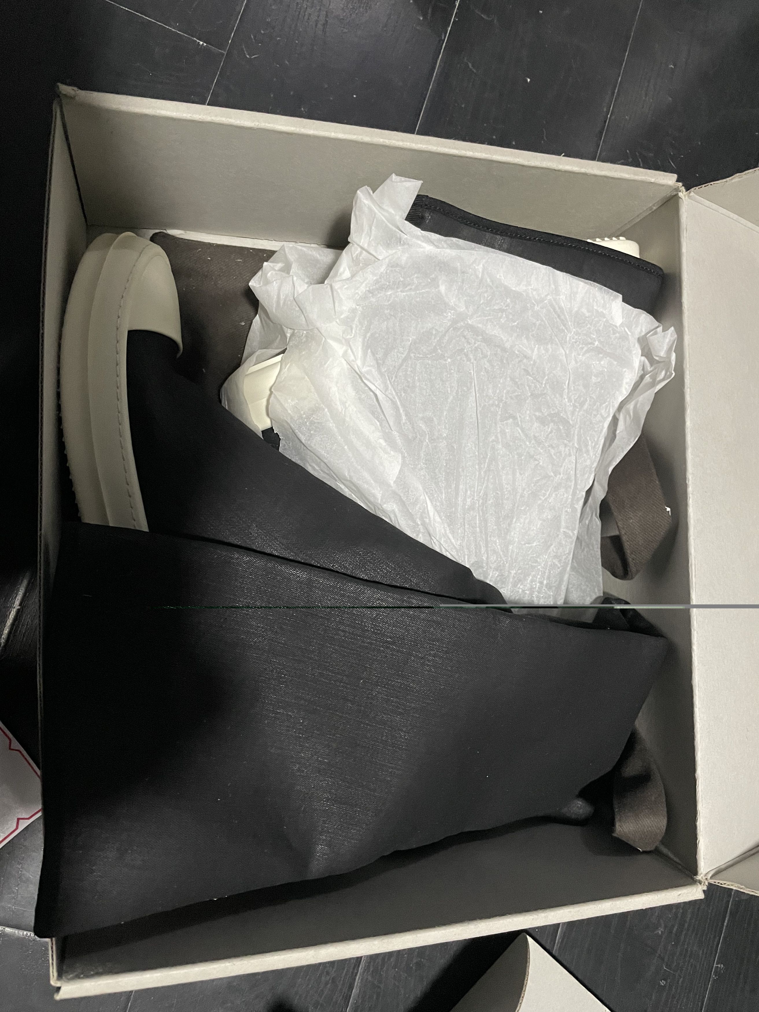 Rick Owens × Rick Owens Drkshdw sz38-Brand new Rick owens knee-high ...