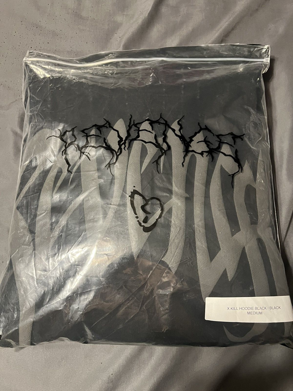 Revenge X KILL HOODIE (MIAMI POP UP/FUNERAL) - MEDIUM | Grailed