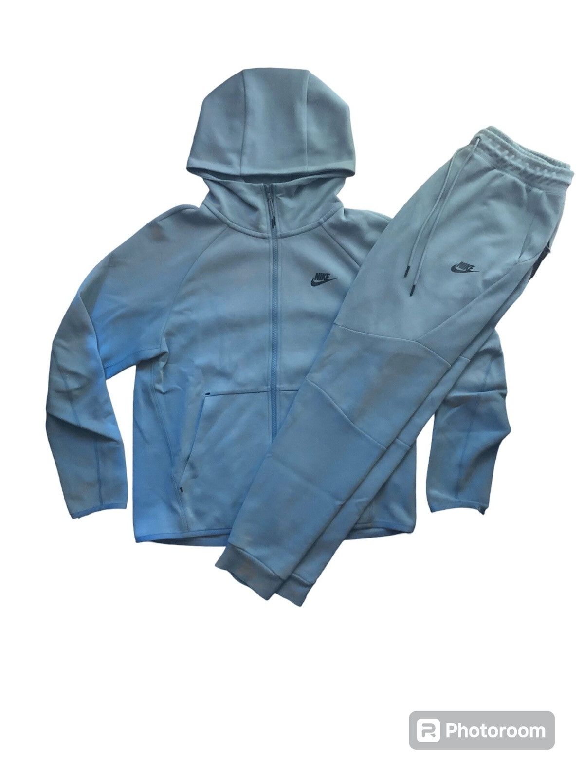 Nike Old Season Baby Blue Nike Tech Fleece | Grailed