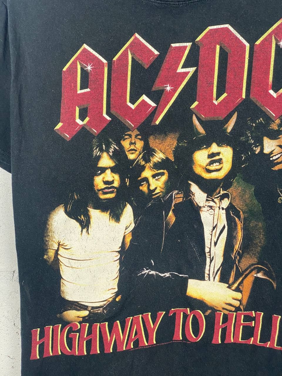 AC/DC × Band Tees × Vintage Vintage ACDC Rock Concert T Shirt Highway ...