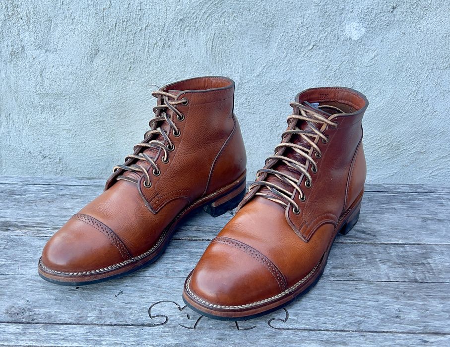 Viberg Viberg Service Boot Japanese Togichi Natural Cowhide 2030 | Grailed