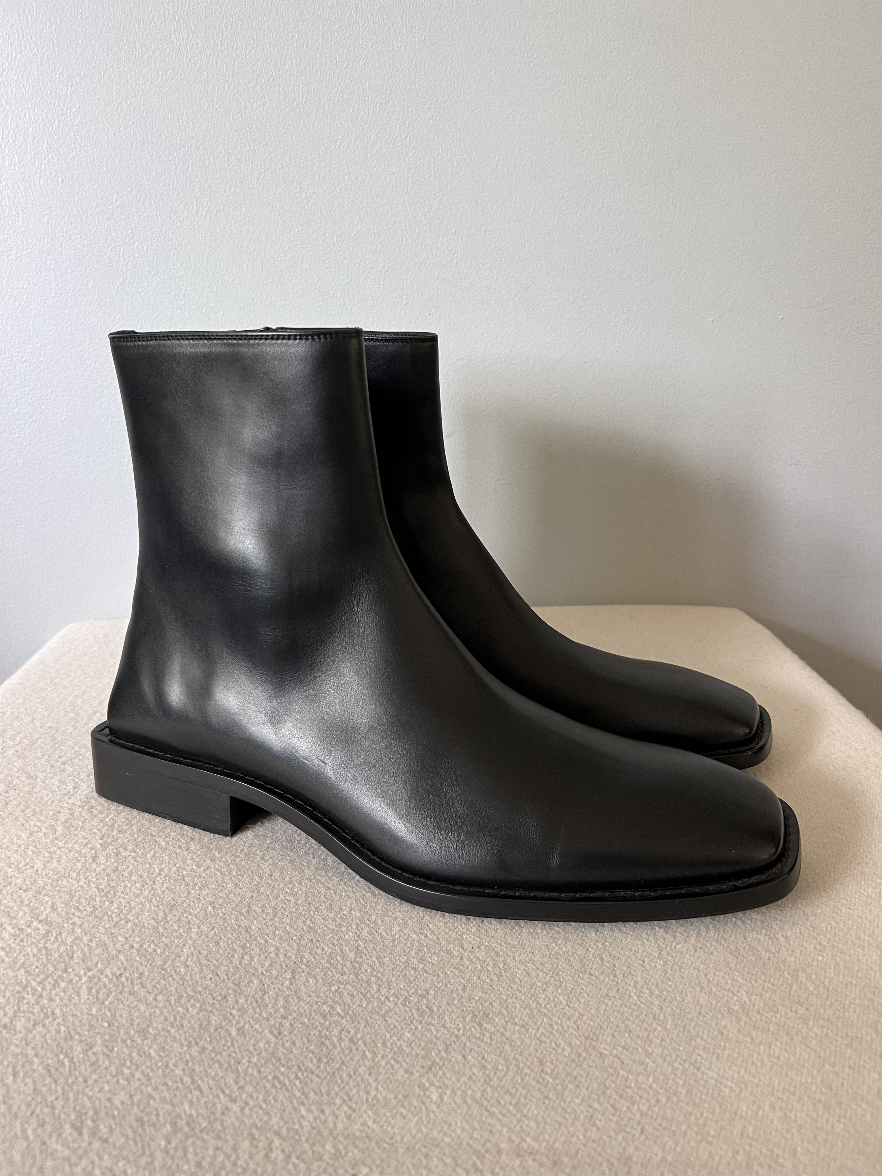 Balenciaga Square Toe Boots