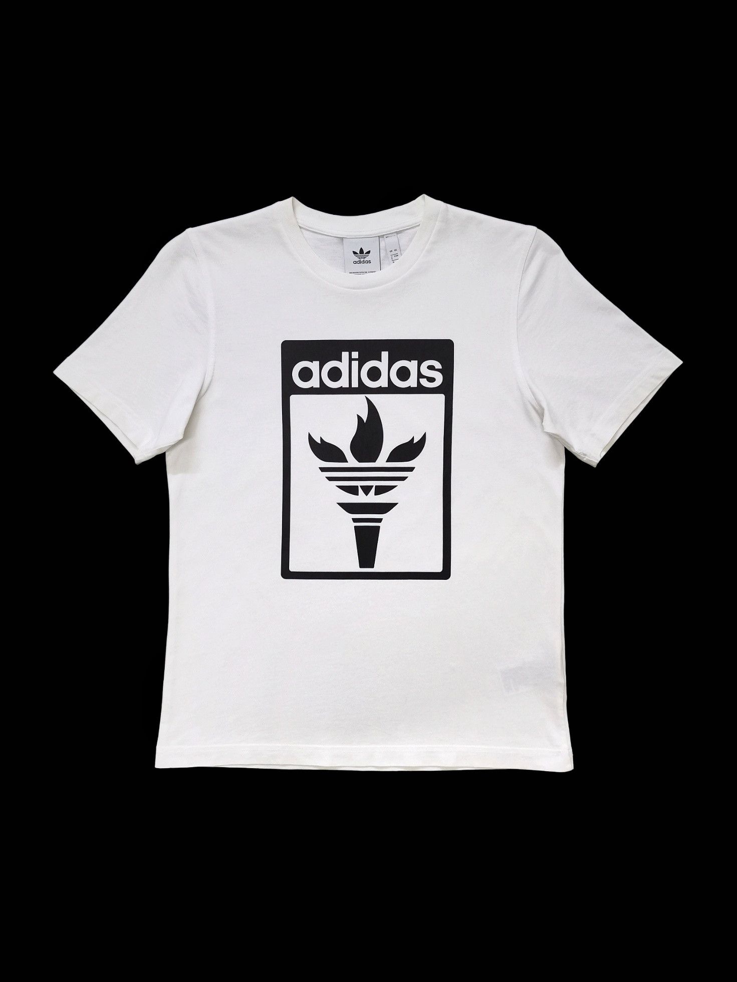 Adidas Adidas Olympic Trefoil Fire Originals T-shirt | Grailed