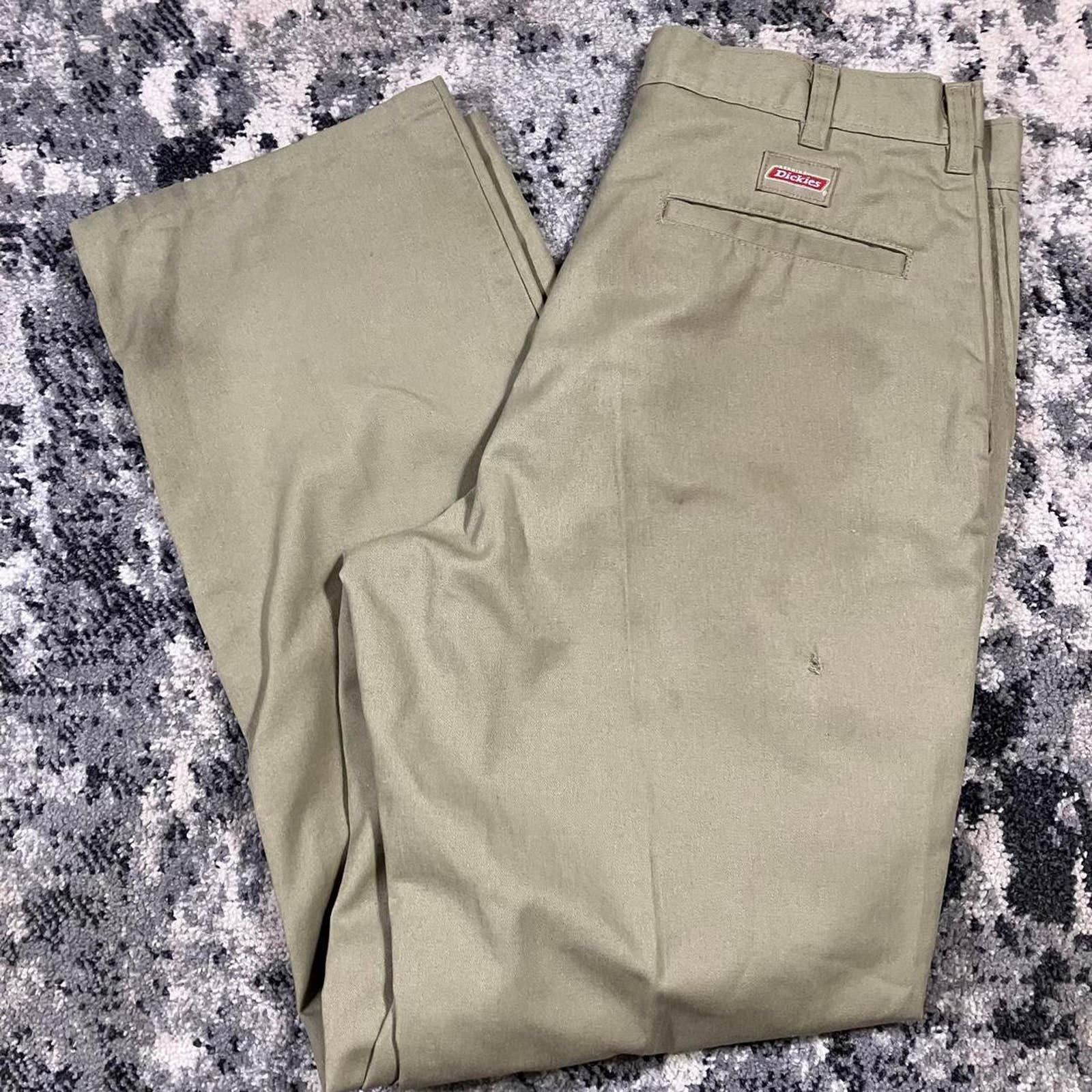 Dickies Tan Dickies Khaki Work Pants | Grailed