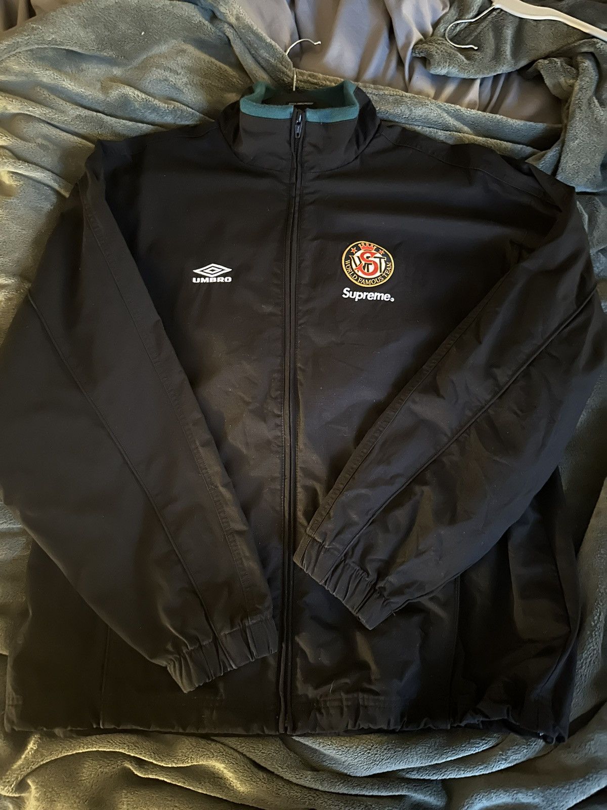 Supreme × Umbro Supreme x Umbro Cotton Track Ripstop Jacket | Grailed