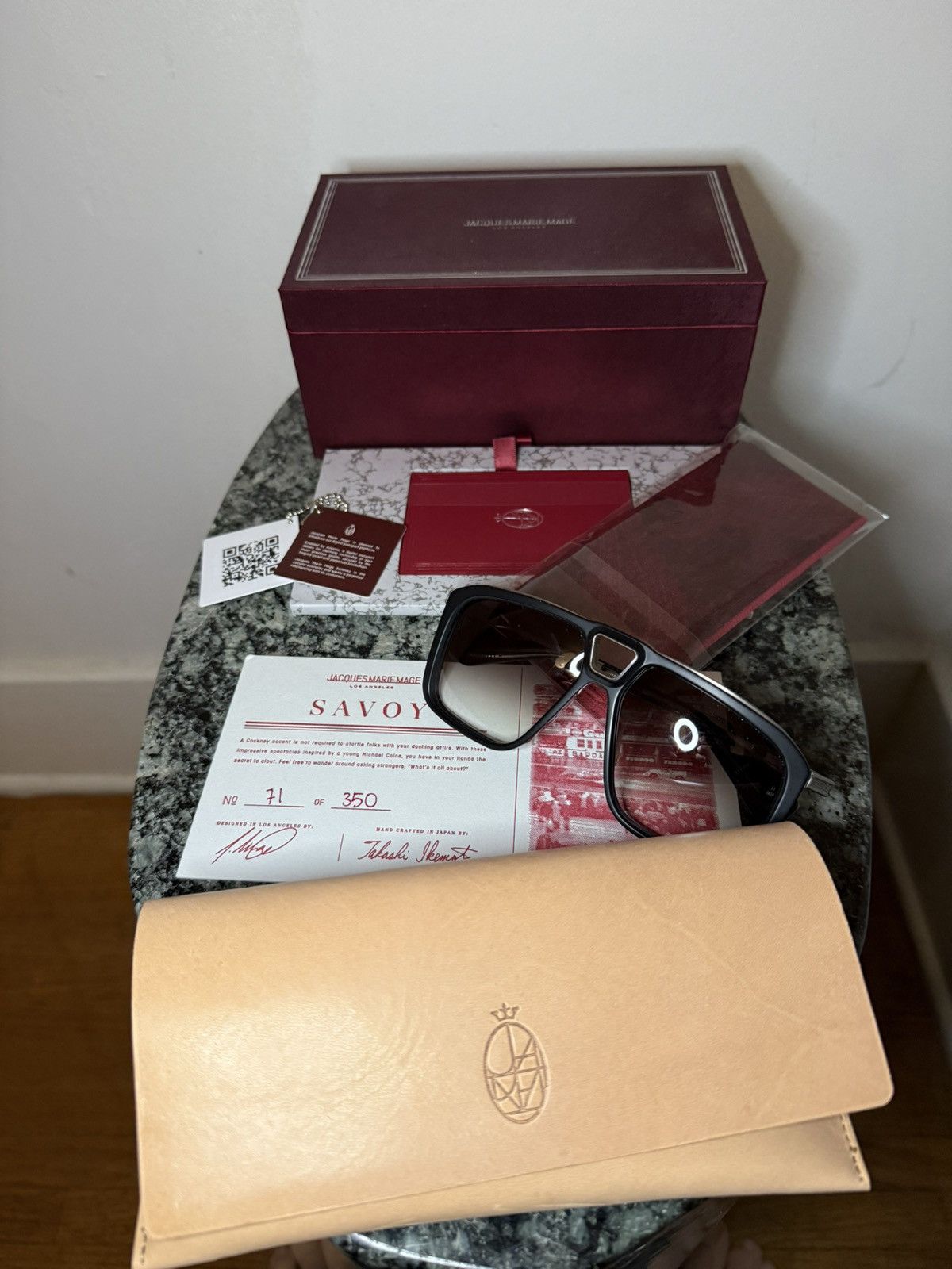 Jacques Marie Mage Savoy Matte Black 102/500 With Box | Grailed