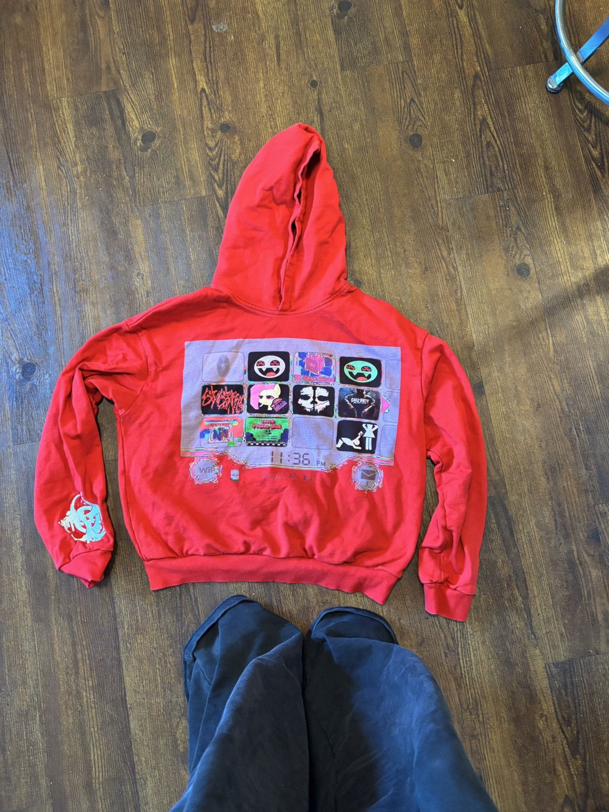 Droland Miller Droland Miller Wii Menu Hoodie | Grailed