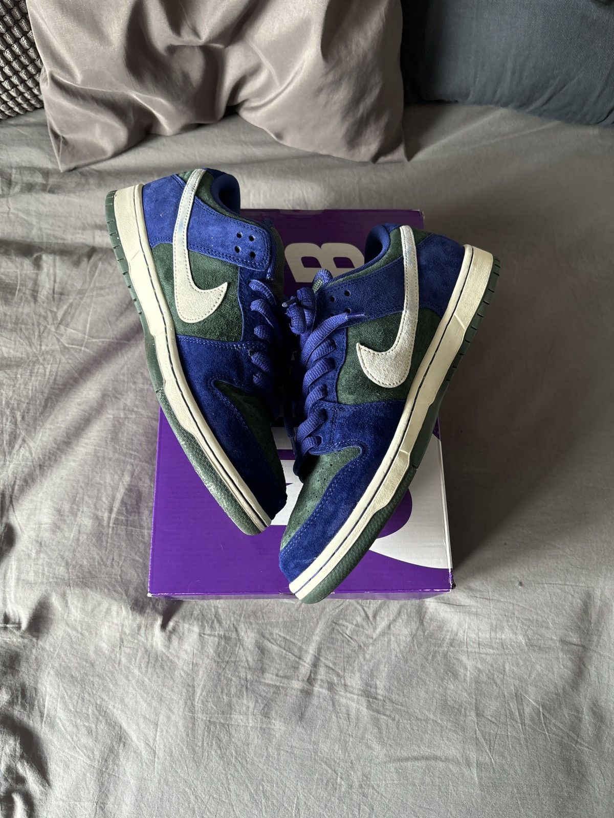 Nike Sb dunk low Deep Royal Blue | Grailed