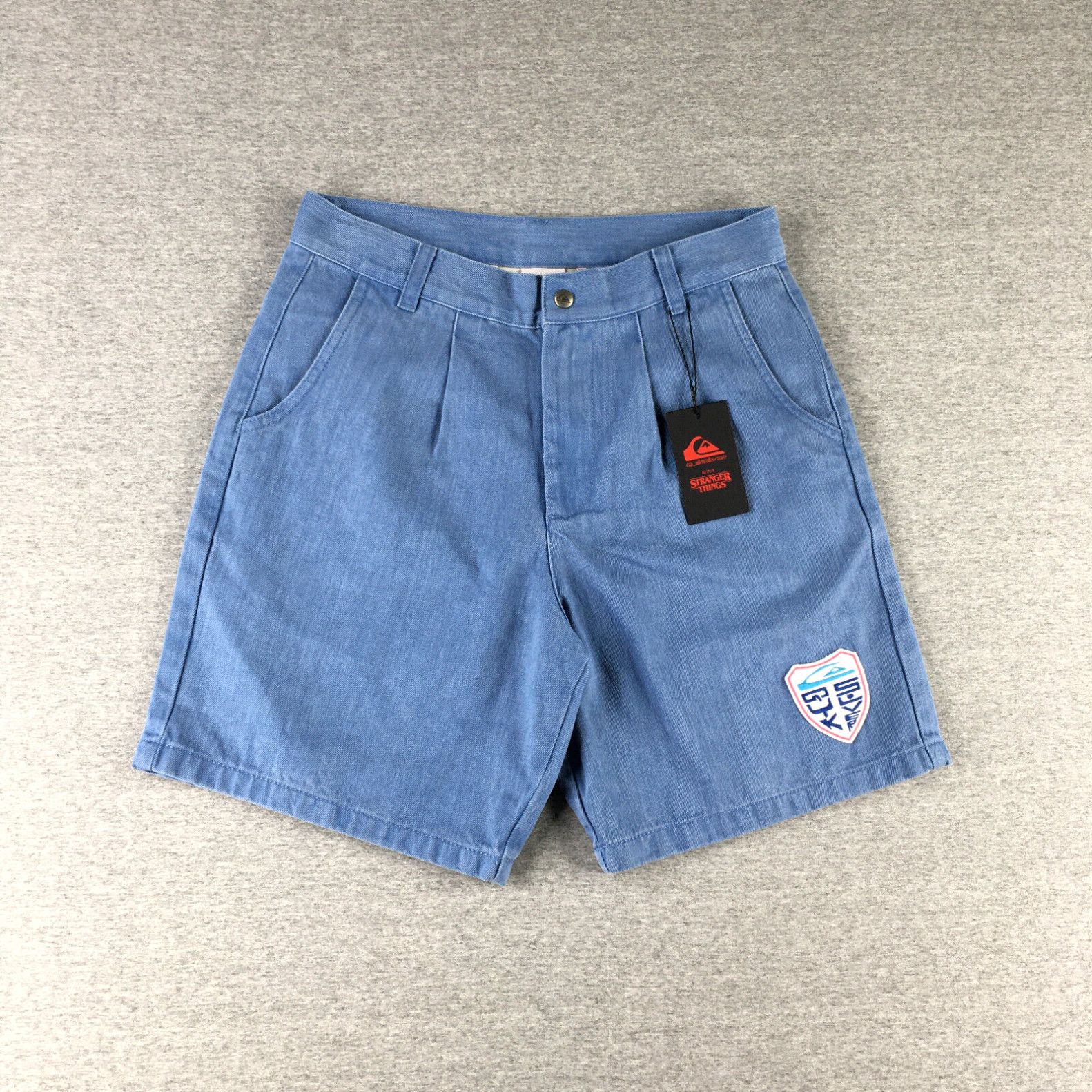 Quiksilver Quicksilver X Stranger Things Shorts Mens 30 Suburbia Blue ...