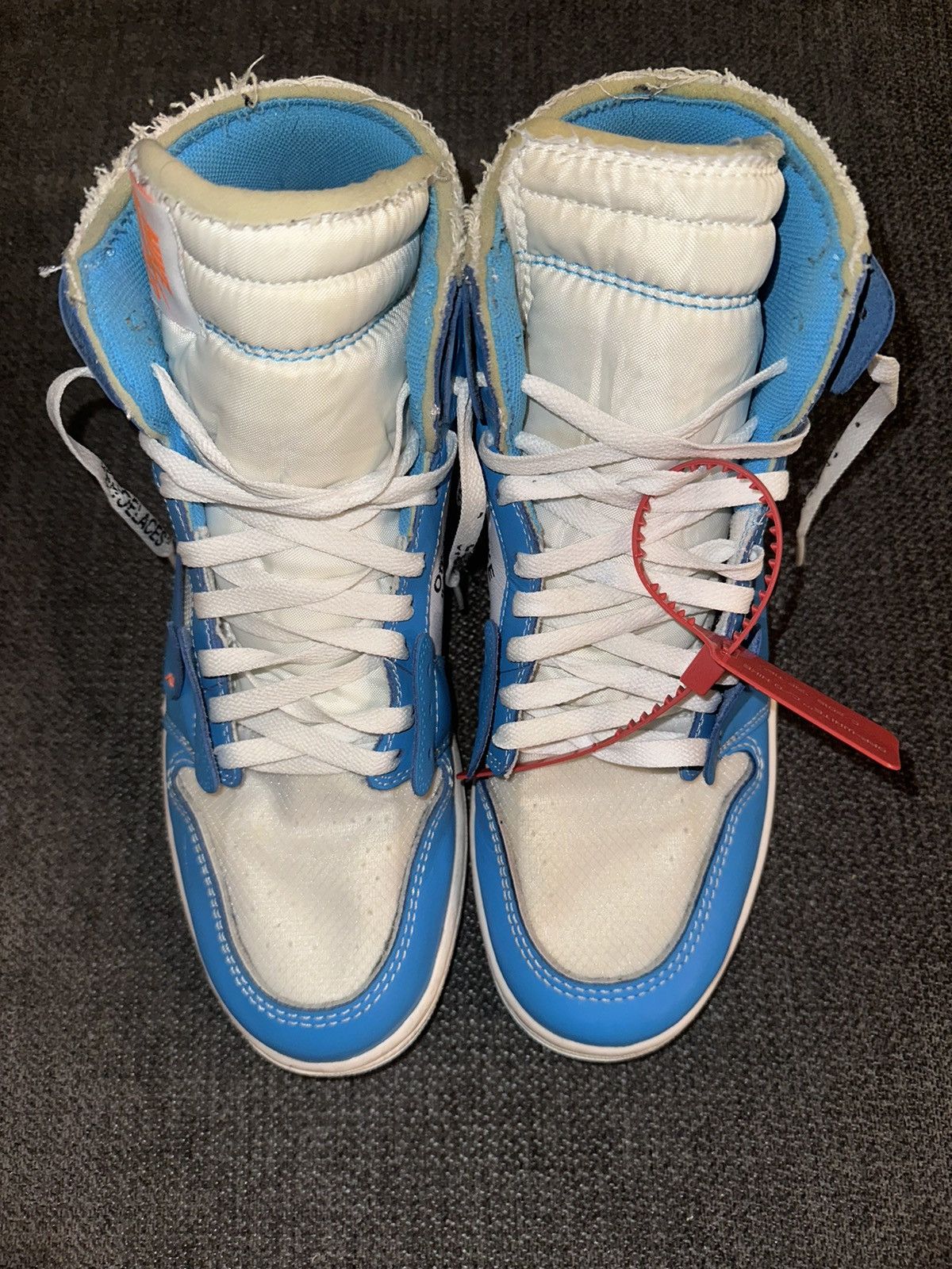 Nike Off-White Air Jordan 1 Retro High OG “UNC” | Grailed