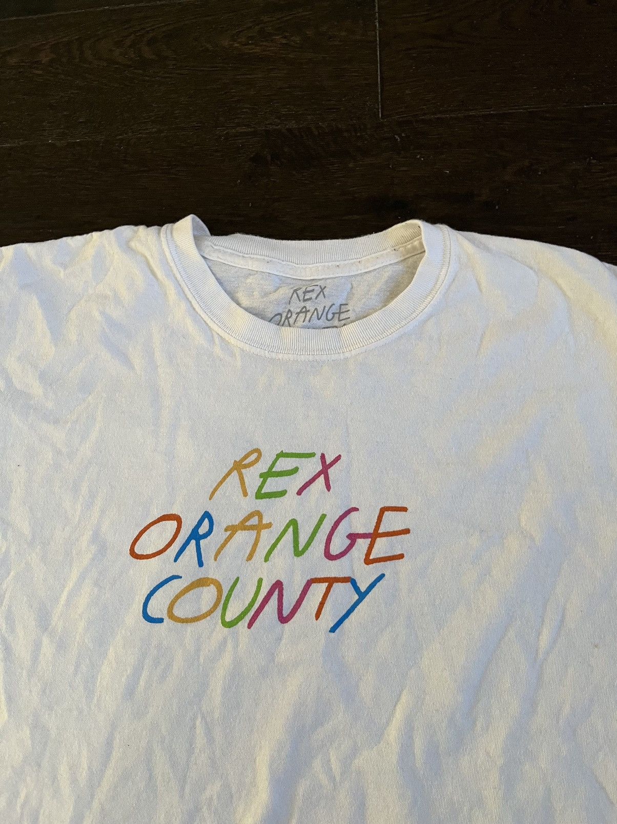 Band Tees × Streetwear Rex Orange County Pony Tour Tee | Grailed