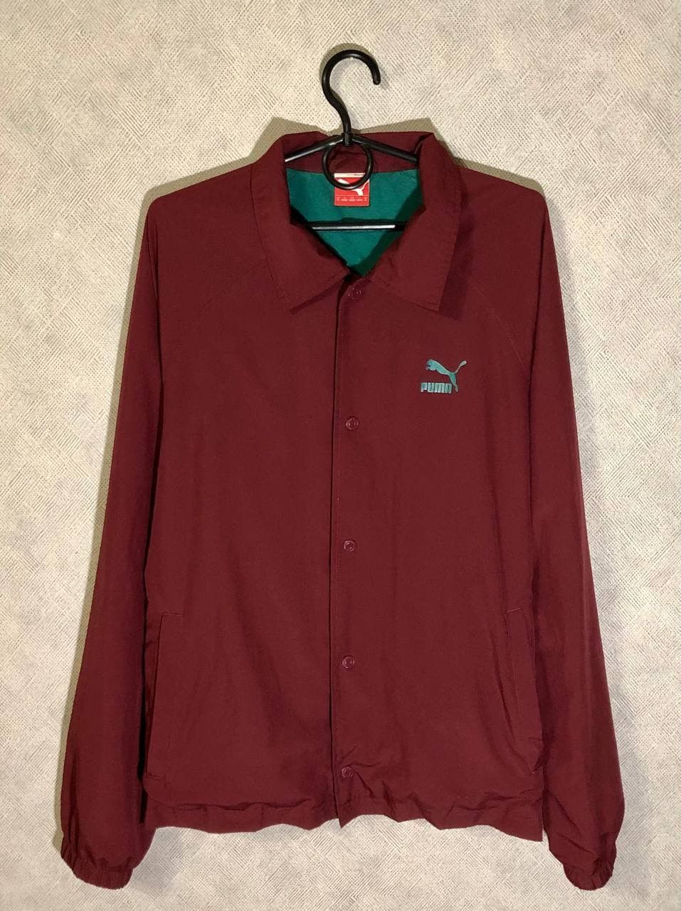 Puma × Streetwear PUMA Throwback Coach Track Jacket Red | Grailed