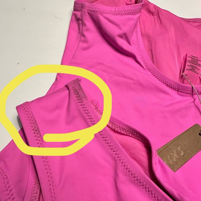 SKIMS NEW! SKIMS Scoop Neck one piece Taffy MEDIUM | Grailed