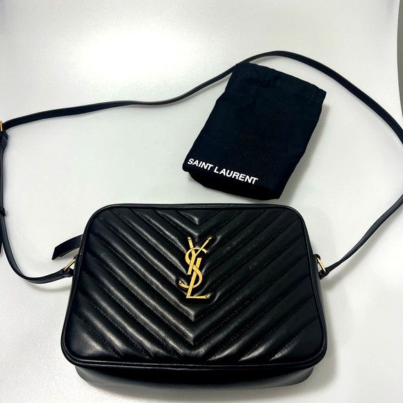 Yves Saint Laurent YSL Saint Laurent Lou Camera Bag in Quilted Leather ...