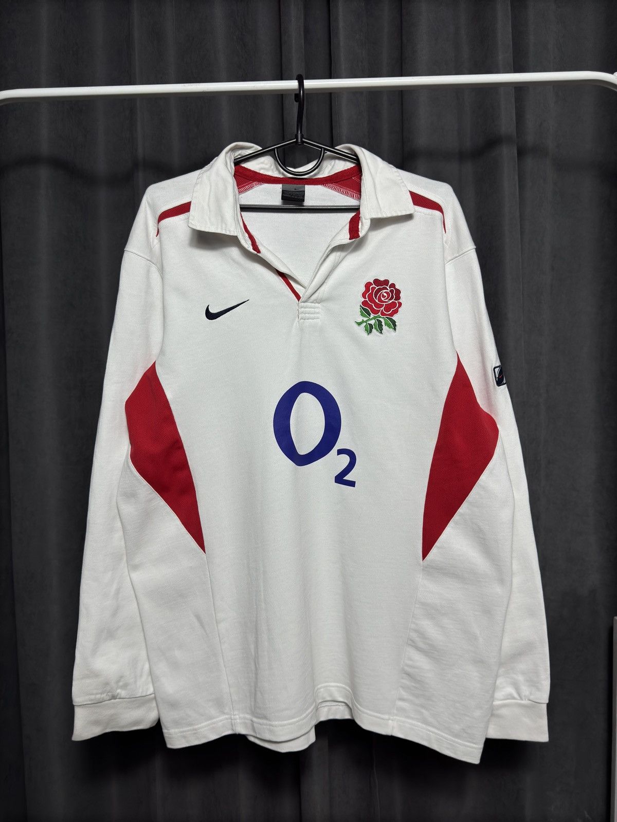 Nike × Vintage Vintage Nike England Rugby Shirt O2 | Grailed