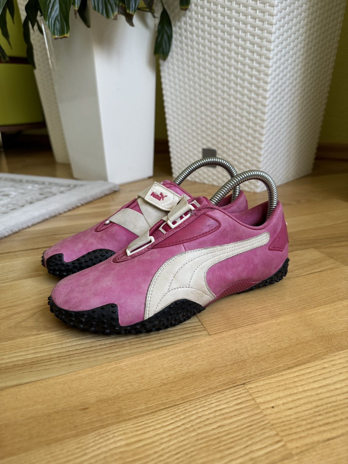 Puma Vintage Puma Monstro Speedcat Leather Sneakers Y2K Pink | Grailed