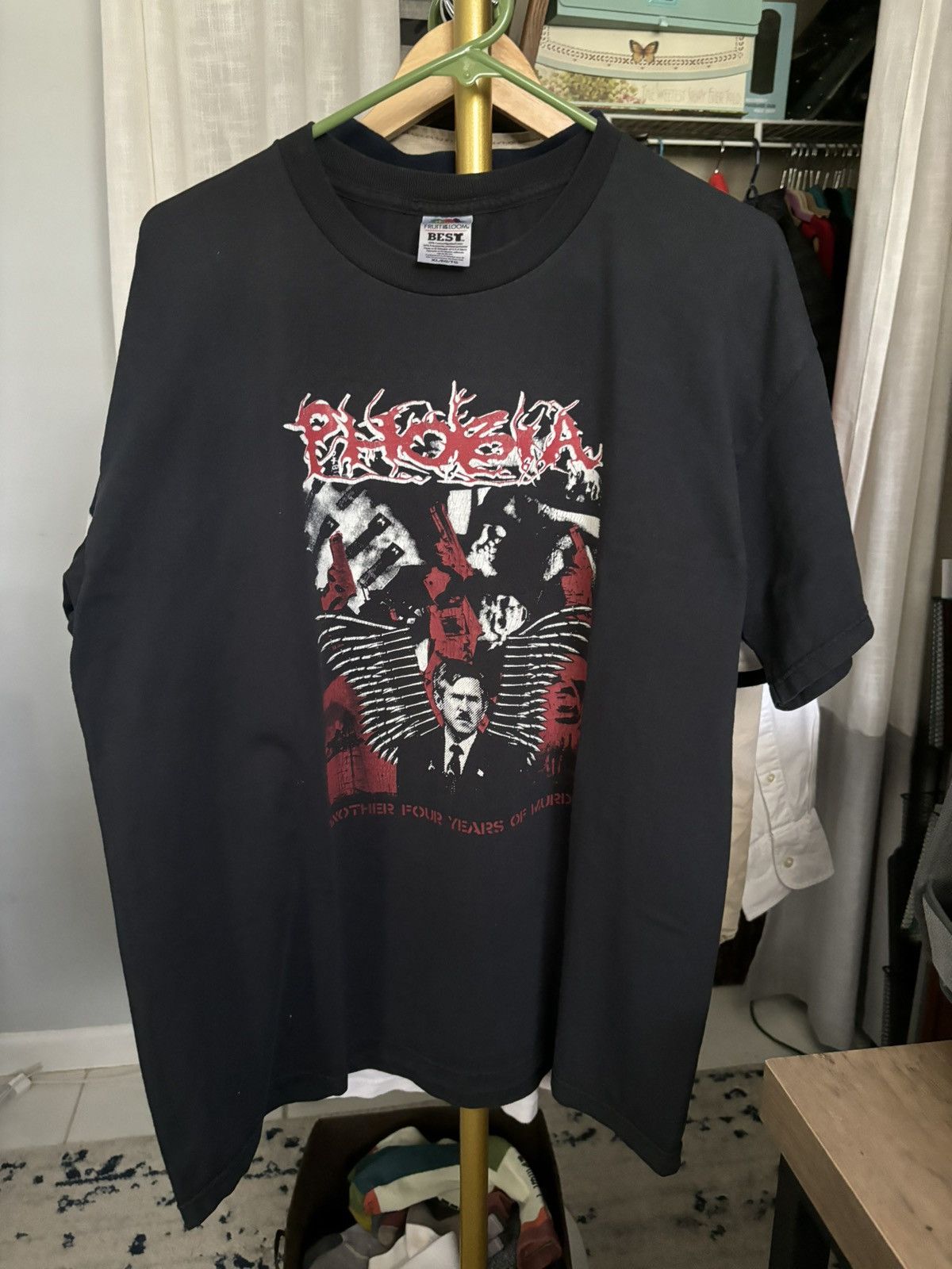 Band Tees × Streetwear × Vintage Vintage “PHOBIA” band tee | Grailed