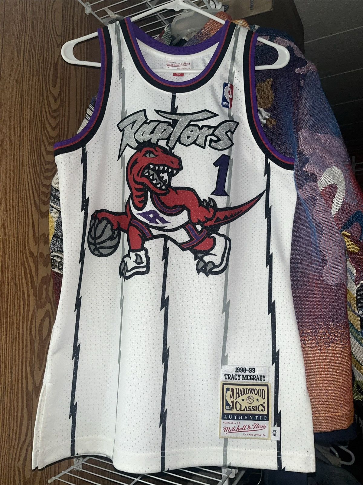 Mitchell & Ness × NBA Tracy Mcgrady Toronto Raptors authentic jersey ...