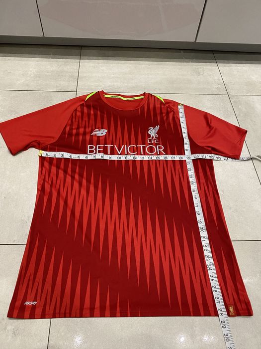New Balance Liverpool FC Soccer Jersey New Balance football shirt siz ...