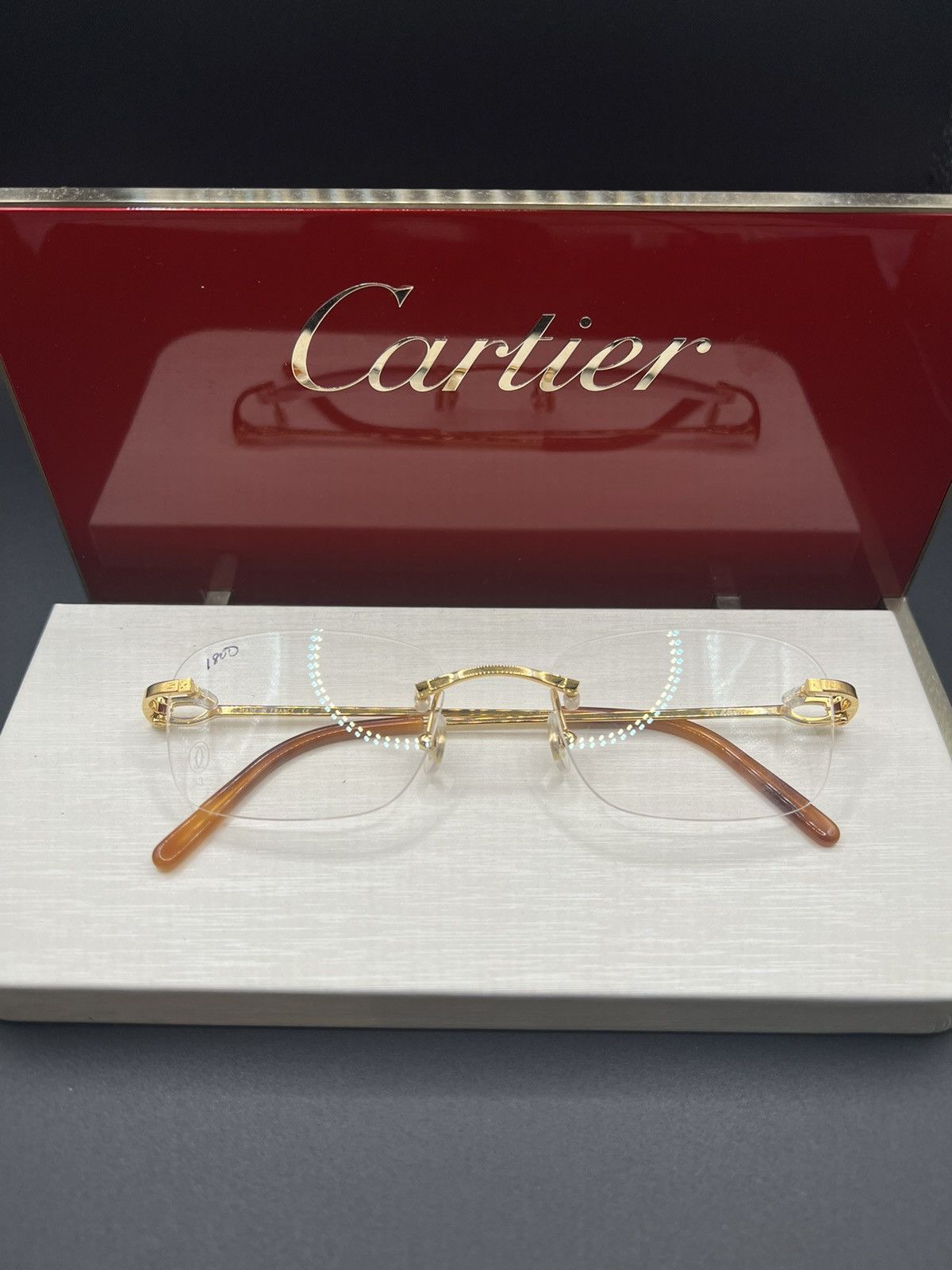 Cartier Cartier Rimless Wire Glasses | Grailed