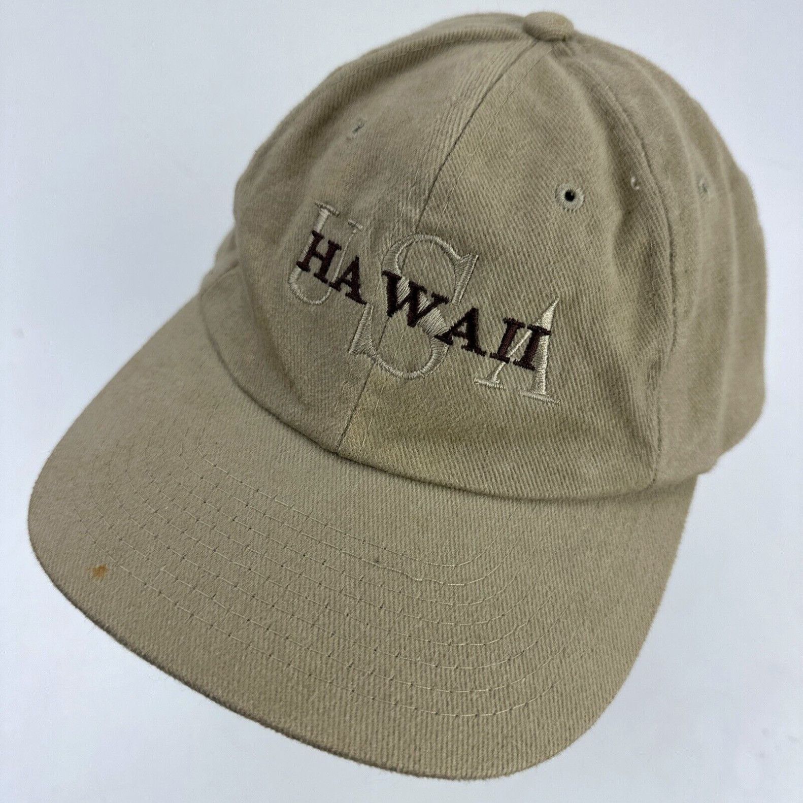 Bally Hawaii USA Beige Ball Cap Hat Adjustable Baseball | Grailed