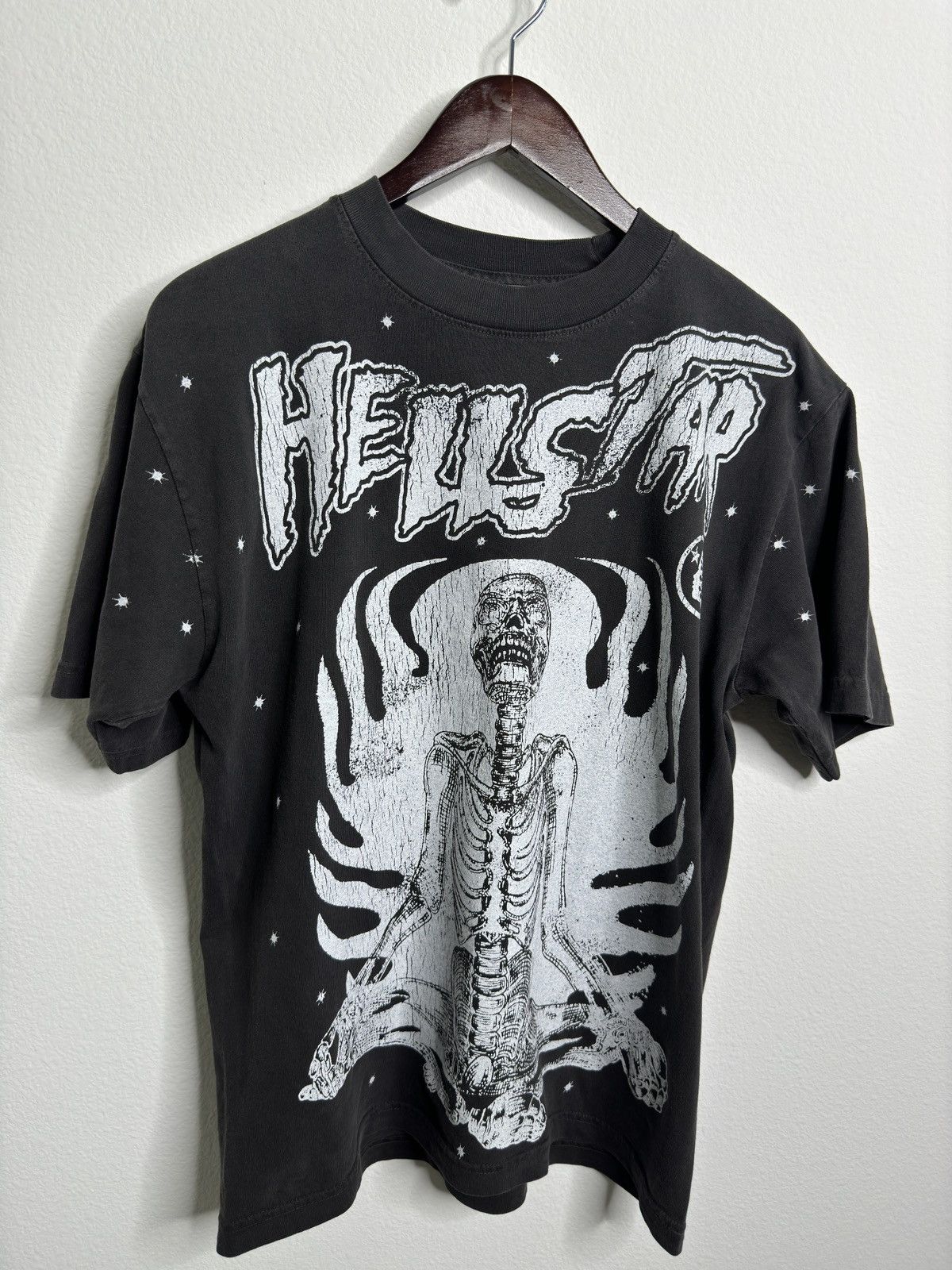 HELLSTAR Hellstar Studios Inner Peace Tee Washed Black | Grailed
