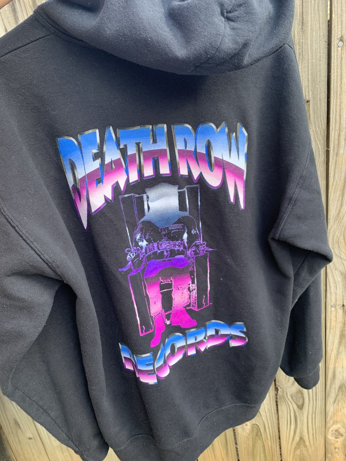 Vintage Death Row Records Hoodie | Grailed