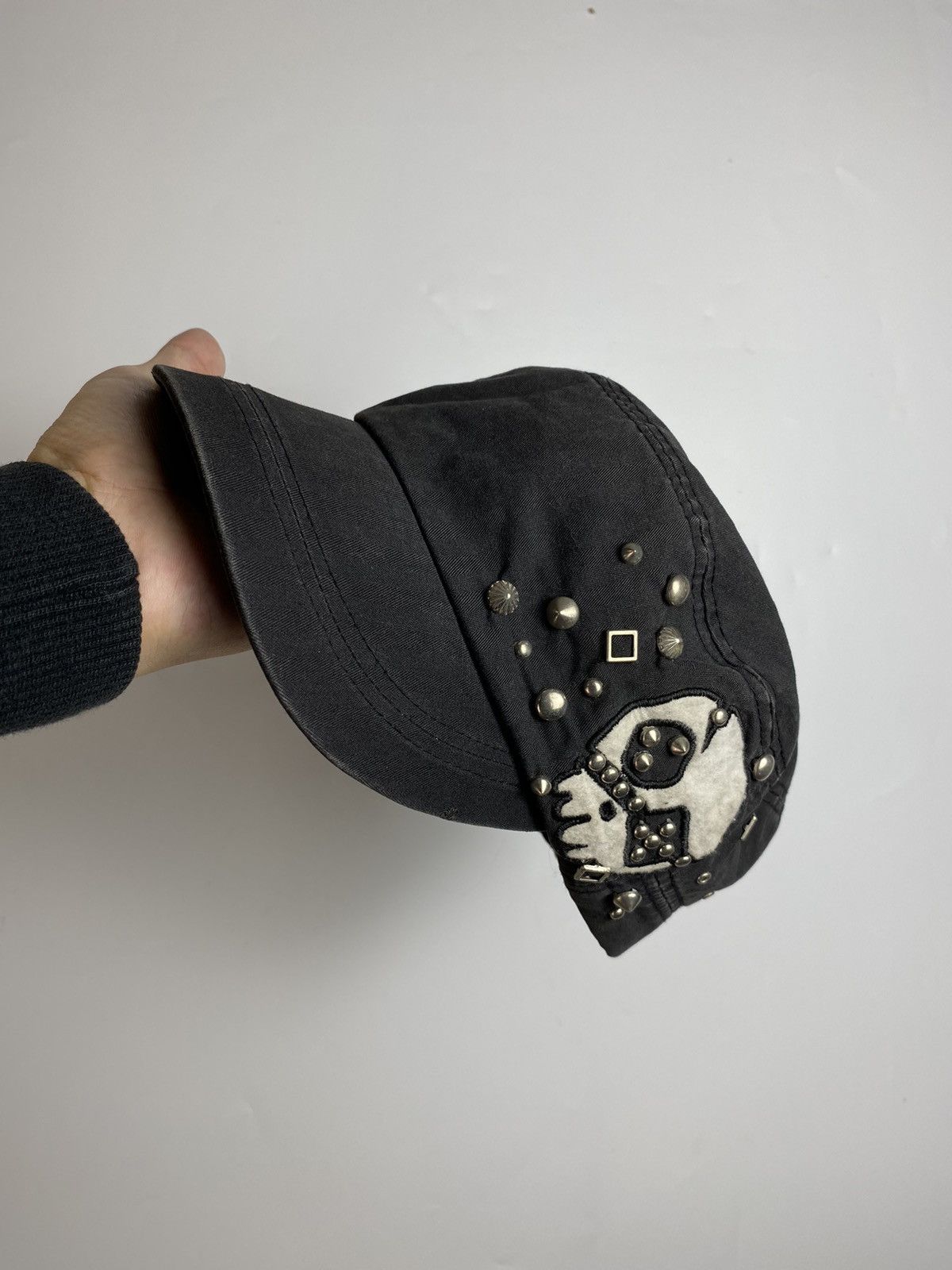 Japanese Brand gothic studded cadet hat | Grailed