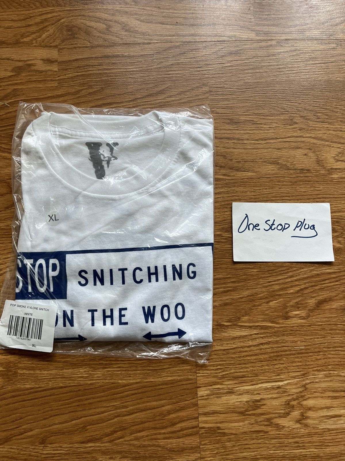 Vlone Pop Smoke Vlone Stop Snitching Tee | Grailed