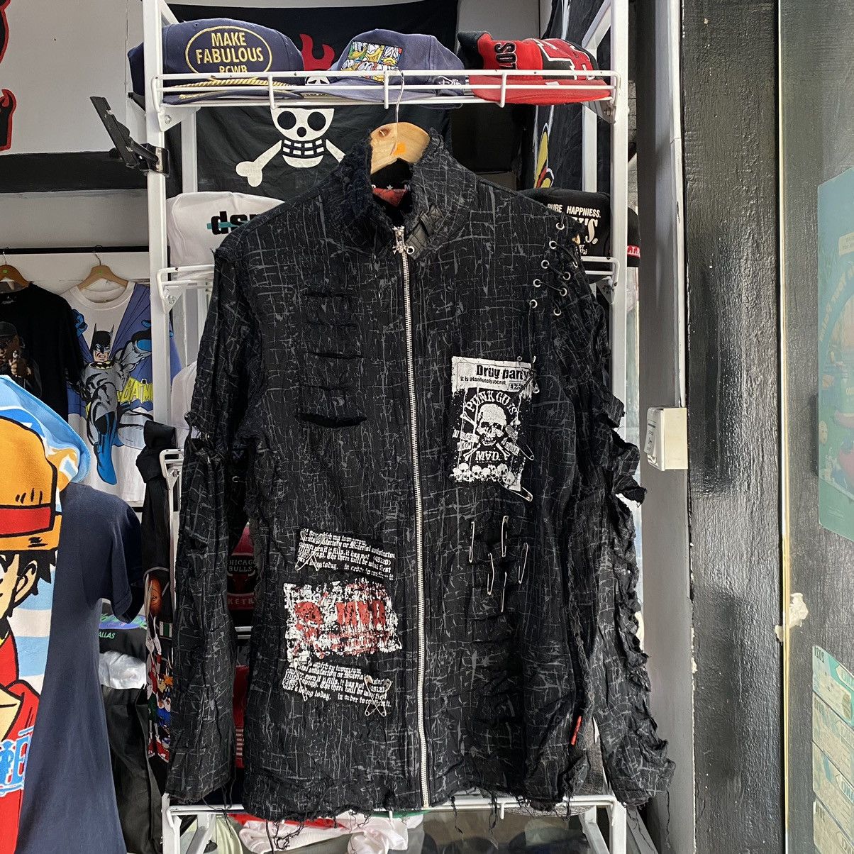 Japanese Brand × Seditionaries × Streetwear Mad Punks Rare Design Distressed Sweaters | Grailed