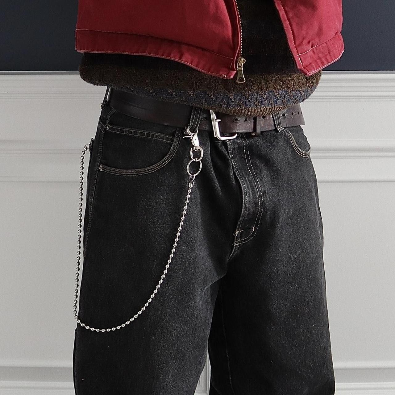 Vintage Vintage Y2K Style Steel Ball Wallet Chain | Grailed