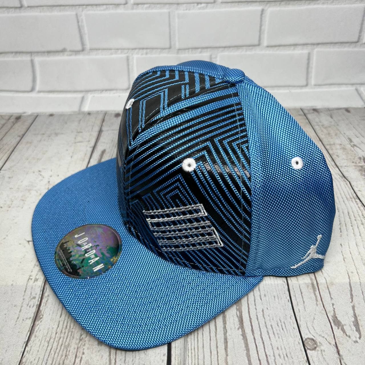 Jordan Brand Air Jordan J11 Black Lines Jumpman Hat Snapback Cap New ...