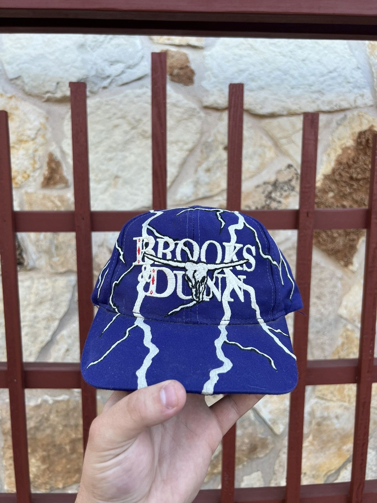 Vintage Vintage 90s Brooks & Dunn Lightning Snapback Hat | Grailed