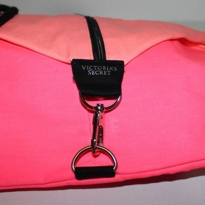 Victoria's Secret Victorias Secret Two Tone Neon Pink Backpack NWOT ...
