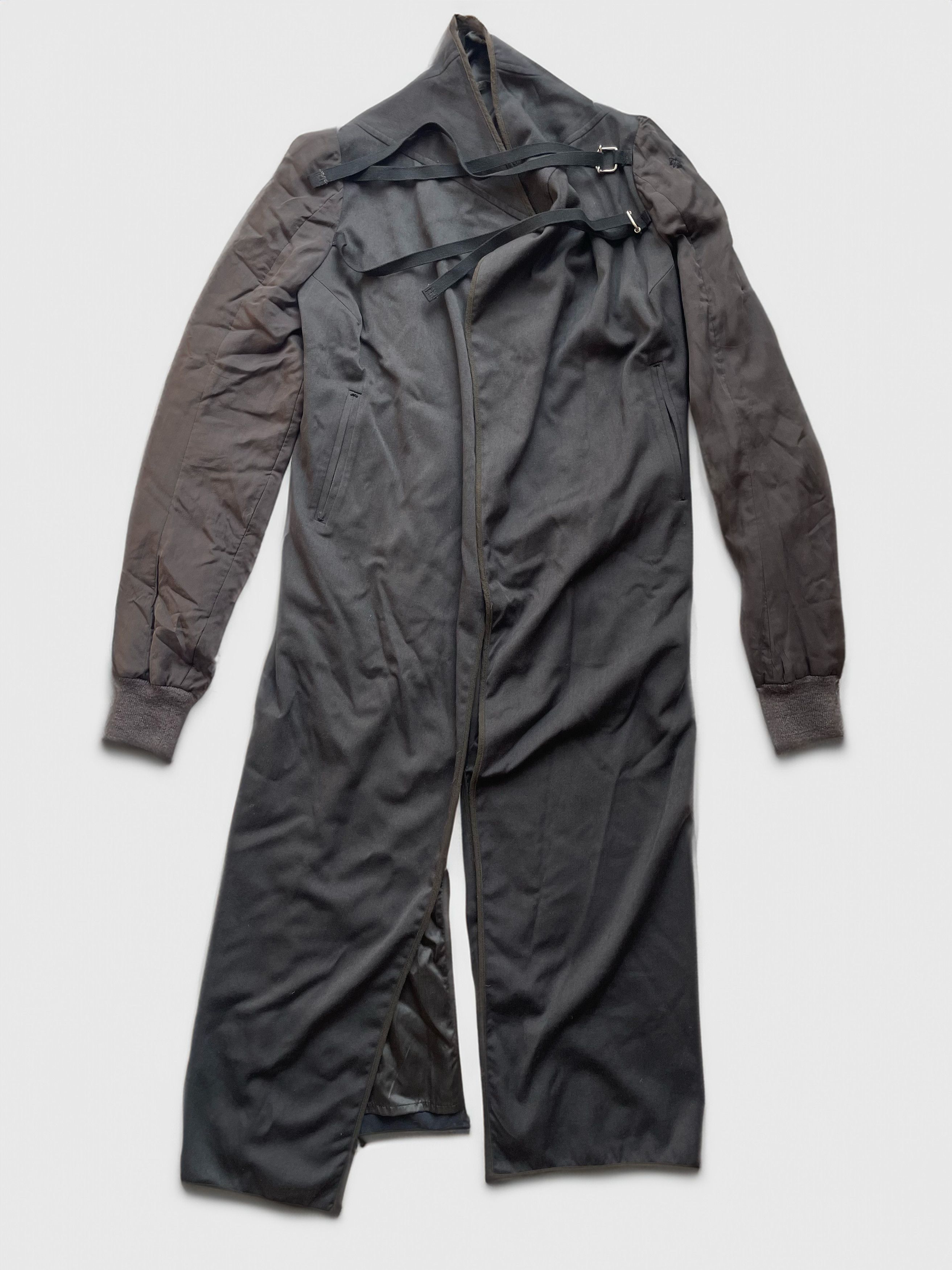 Rick Owens Drkshdw Rick Owens Shoulder Strapped Dark Shadow Coat | Grailed