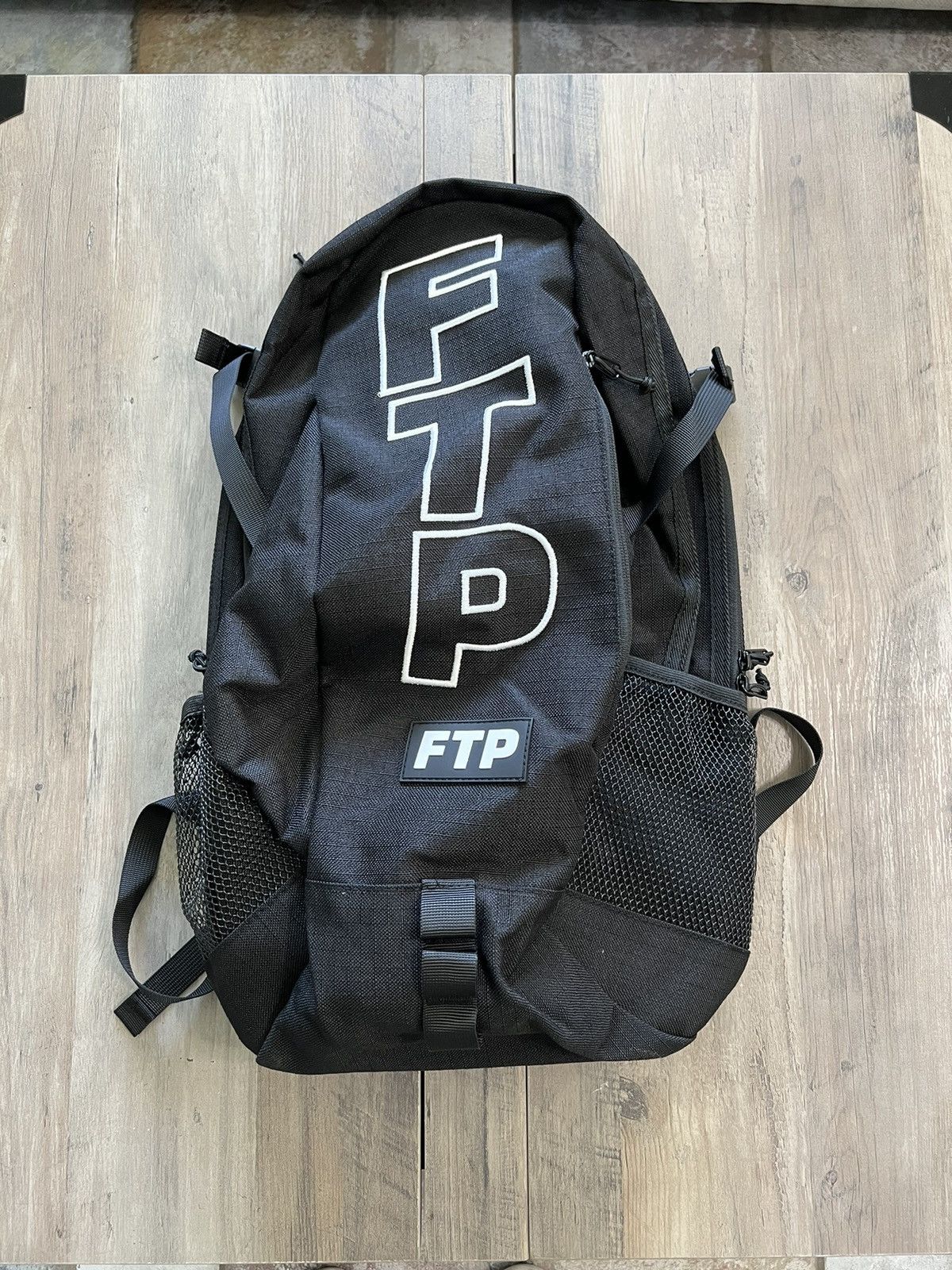 Vintage FTP Ripstop Backpack (Black) | Grailed