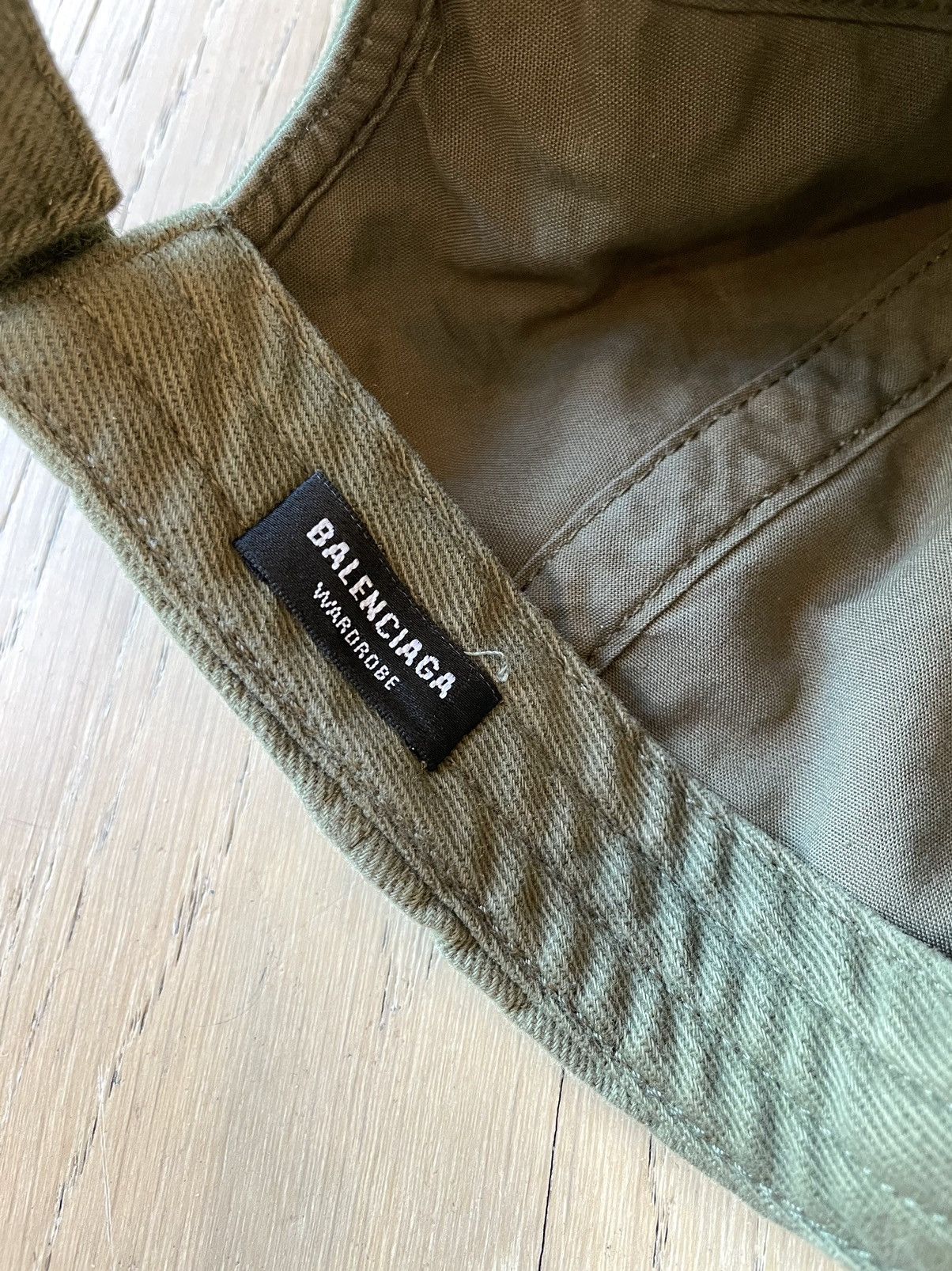 Balenciaga Balenciaga Distressed Logo Embroidered Cap | Grailed