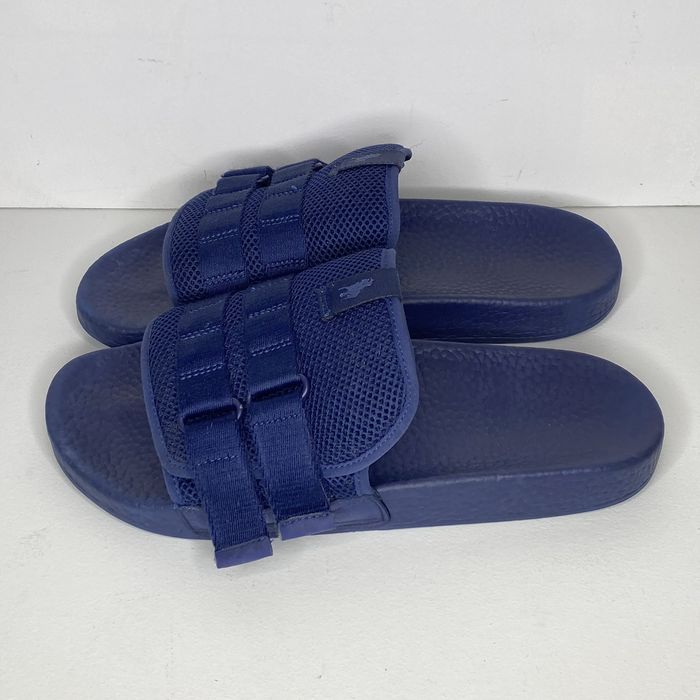 Polo Ralph Lauren Polo Ralph Lauren Utility Slides Sandals Navy Blue ...