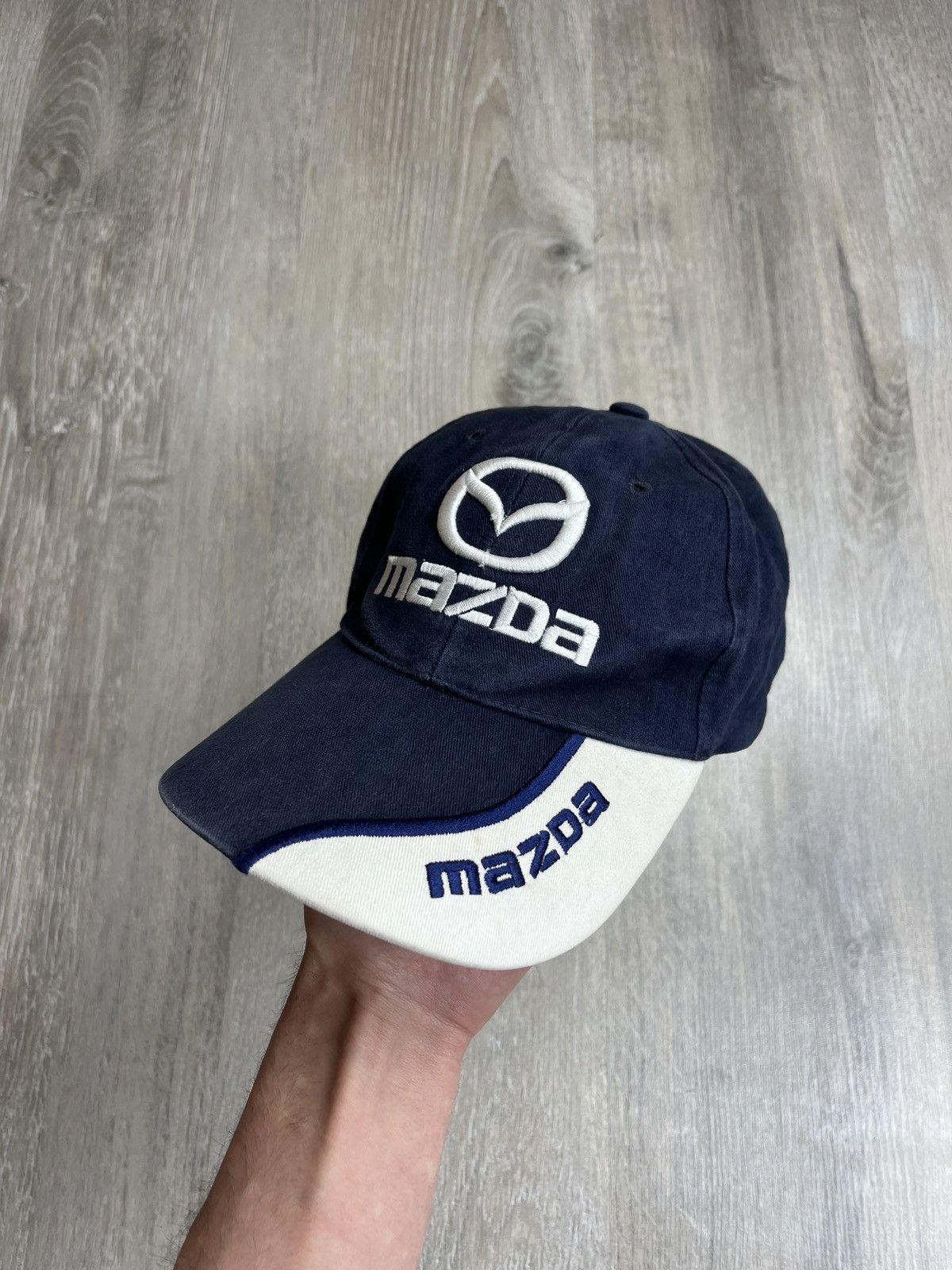 Racing × Streetwear × Vintage Vintage Y2K Racing Mazda Big Double Logo ...