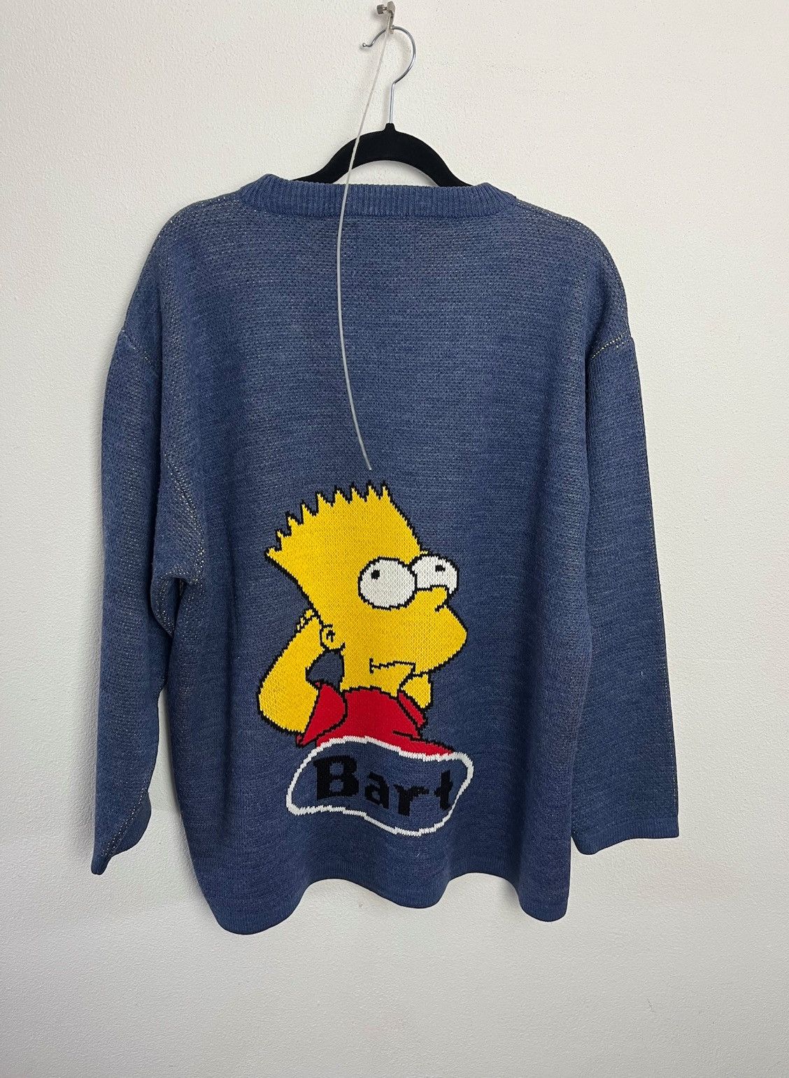 The Simpsons Vintage 00's Bart Simpson knit jumper | Grailed