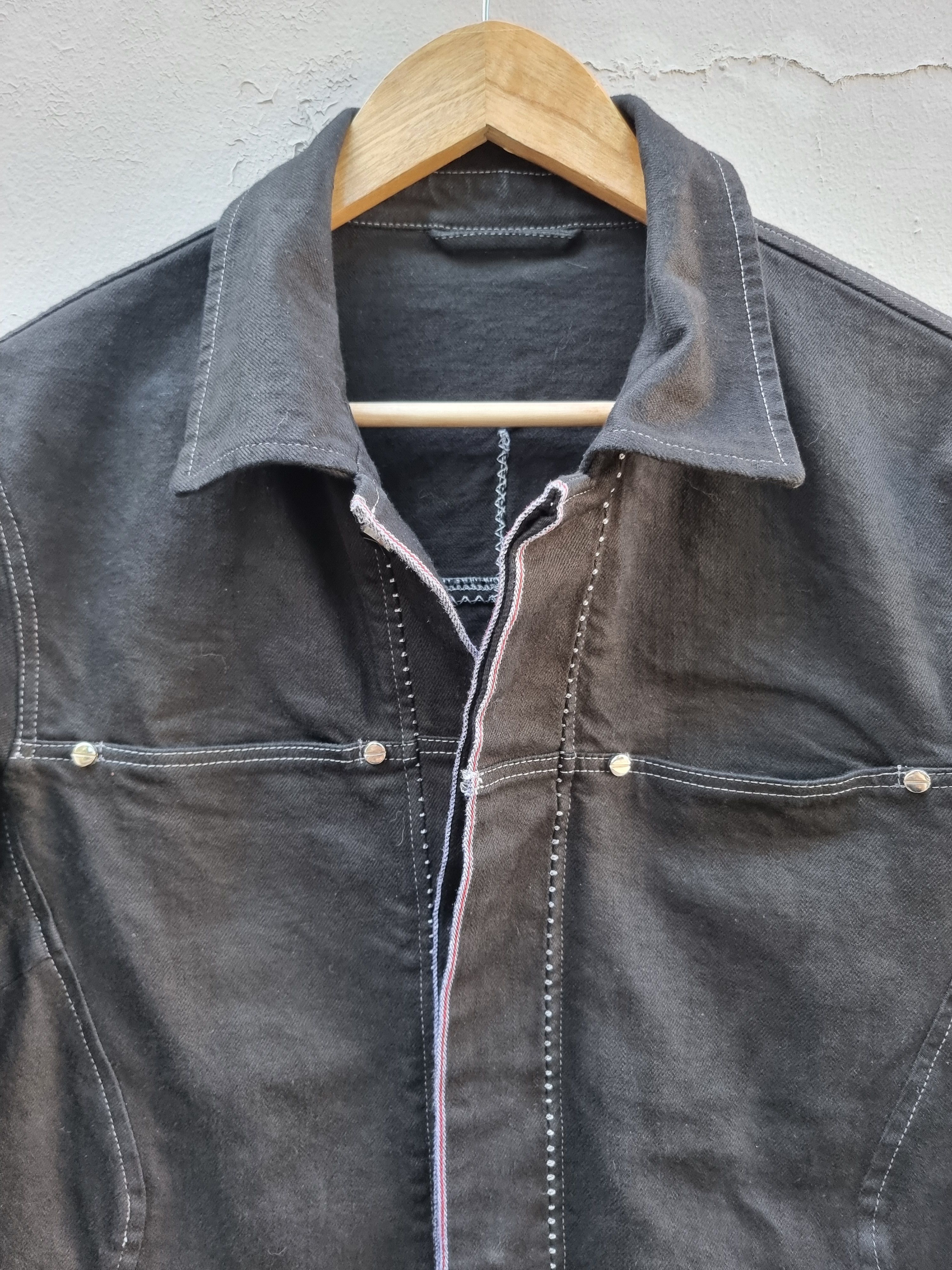 Incarnation Incarnation Overlock Selvedge Denim Jacket | Grailed