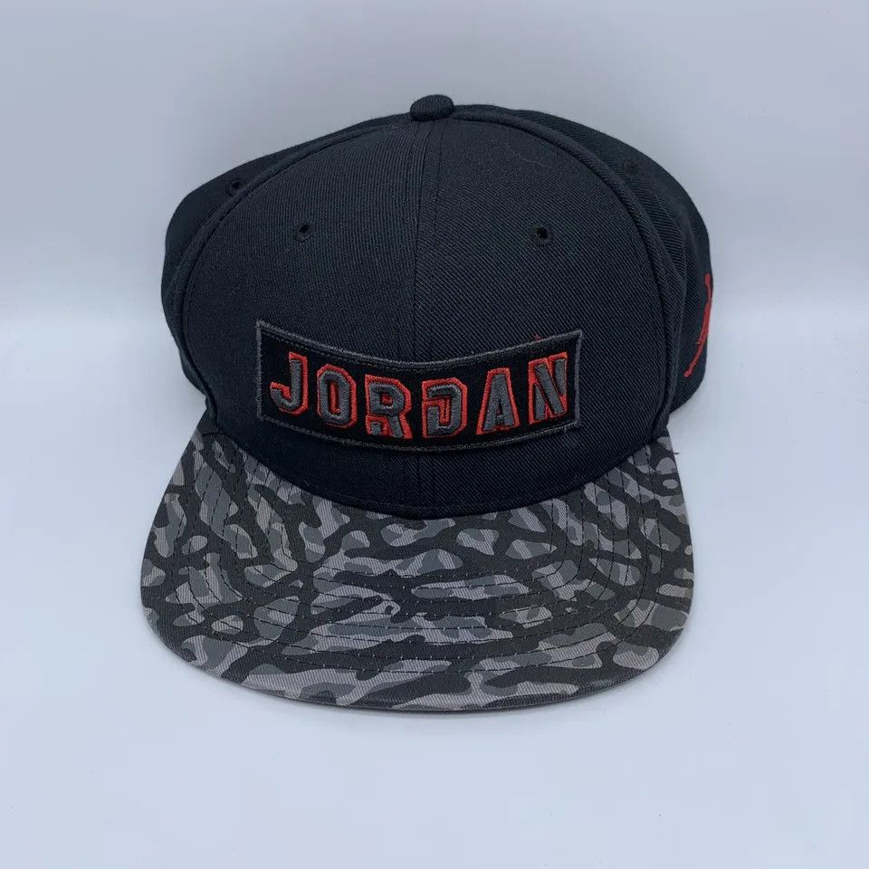 Jordan Brand Air Jordan Camouflage Jumpman Hat Snapback Cap | Grailed