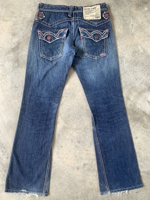 Edwin Flare jeans Japanese Brand Edwin Blue Trip Jeans | Grailed
