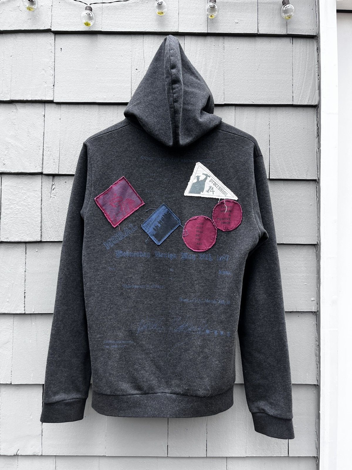 Raf Simons × Raf by Raf Simons RAF by RAF Simons AW06’ “Moral” patch ...