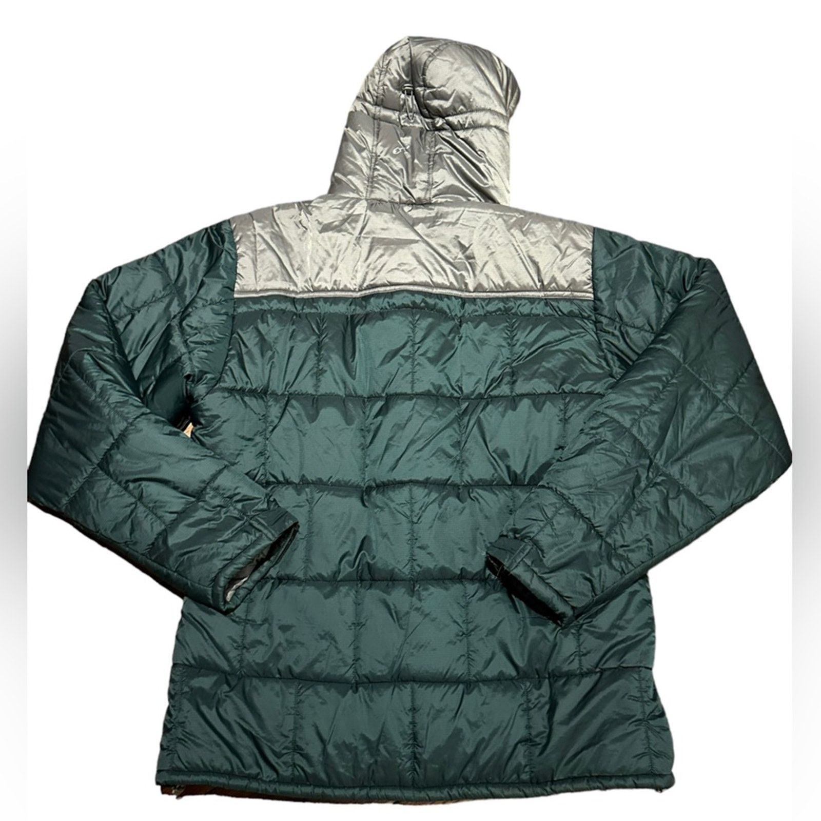 Coalatree Coalatree XXL Camper Hooded Puffer Jacket Green & Gray | Grailed