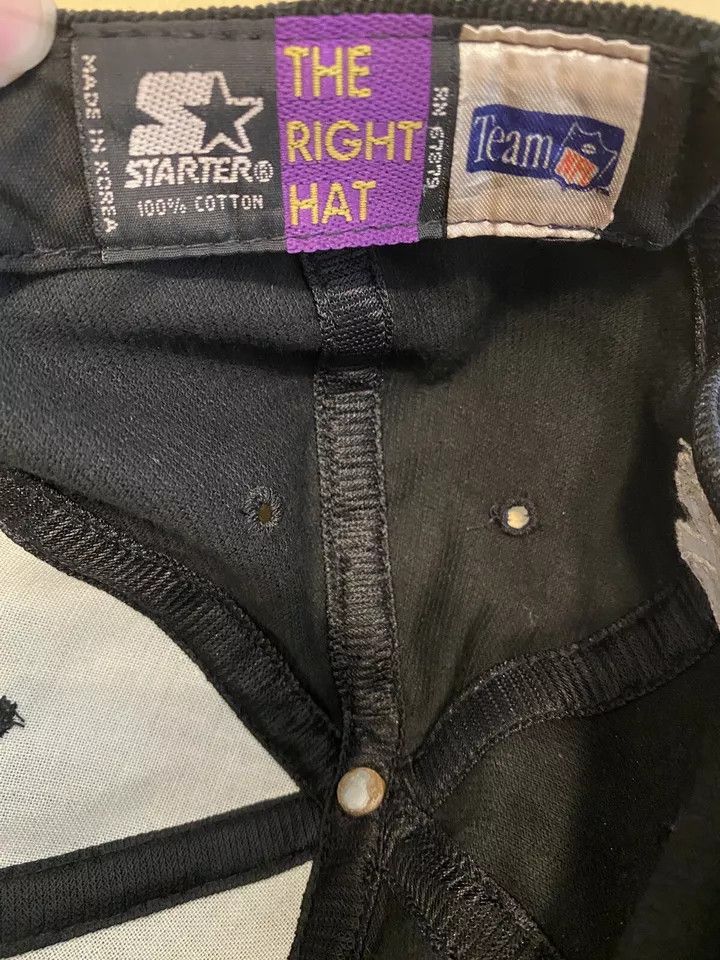 Starter Vintage 90's Oakland Raiders Starter Corduroy Cap | Grailed