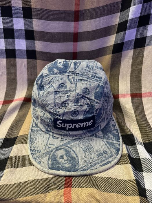 Supreme Supreme 100 Dollar bill cap | Grailed