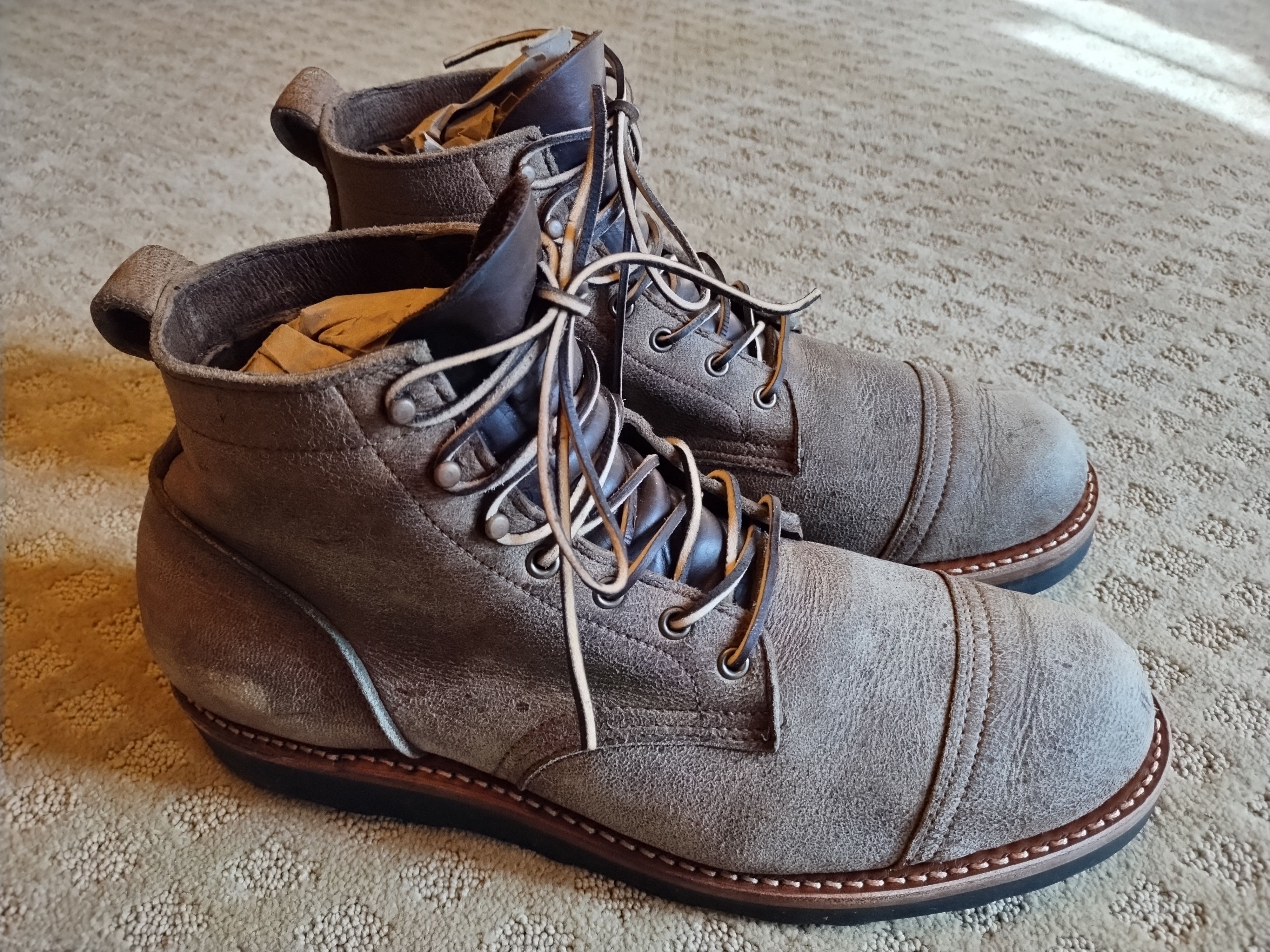 Truman Boot Co Truman Gaucho Moose Boots, Made in USA, Vibram Christy ...