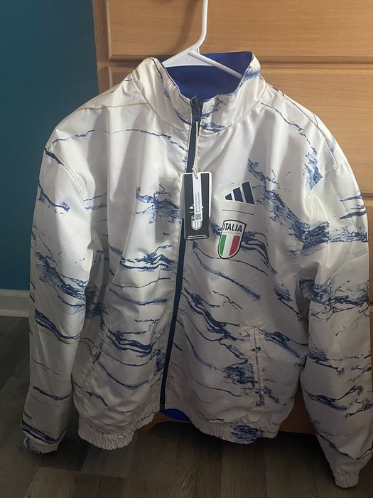 Adidas REVERSIBLE ITALY JACKET | Grailed